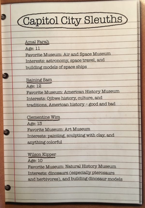 The Case of the Portrait Vandal Book Review & Activities - Globe ...