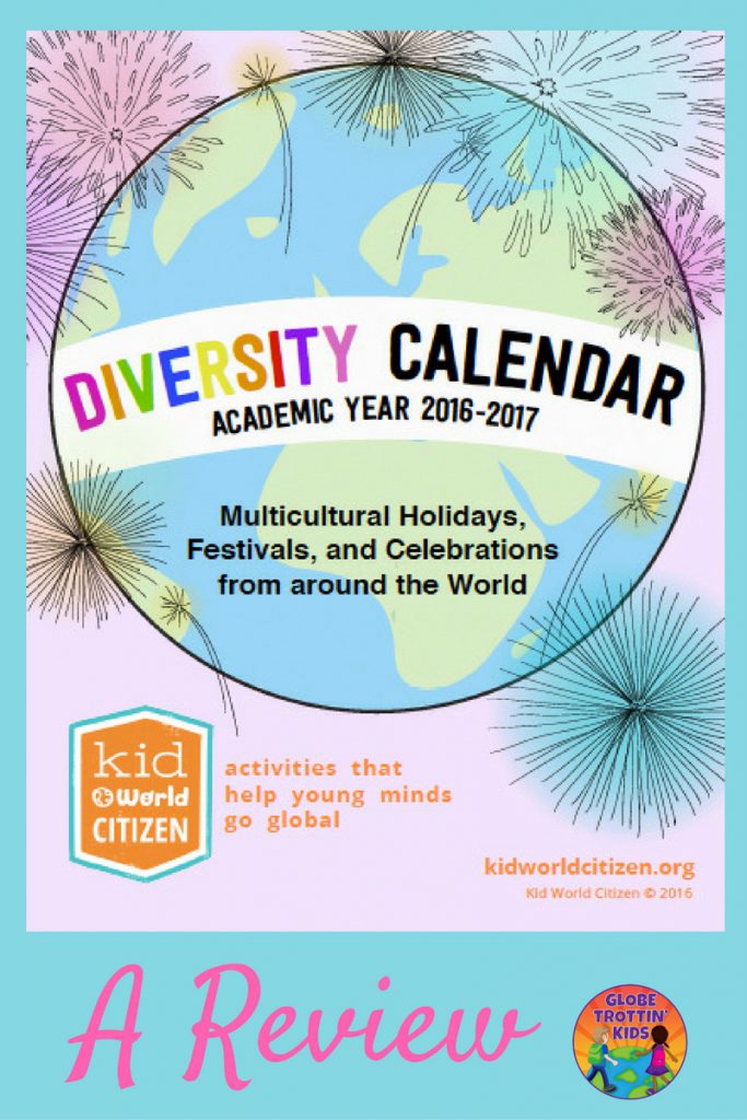 Diversity Calendar - Globe Trottin' Kids