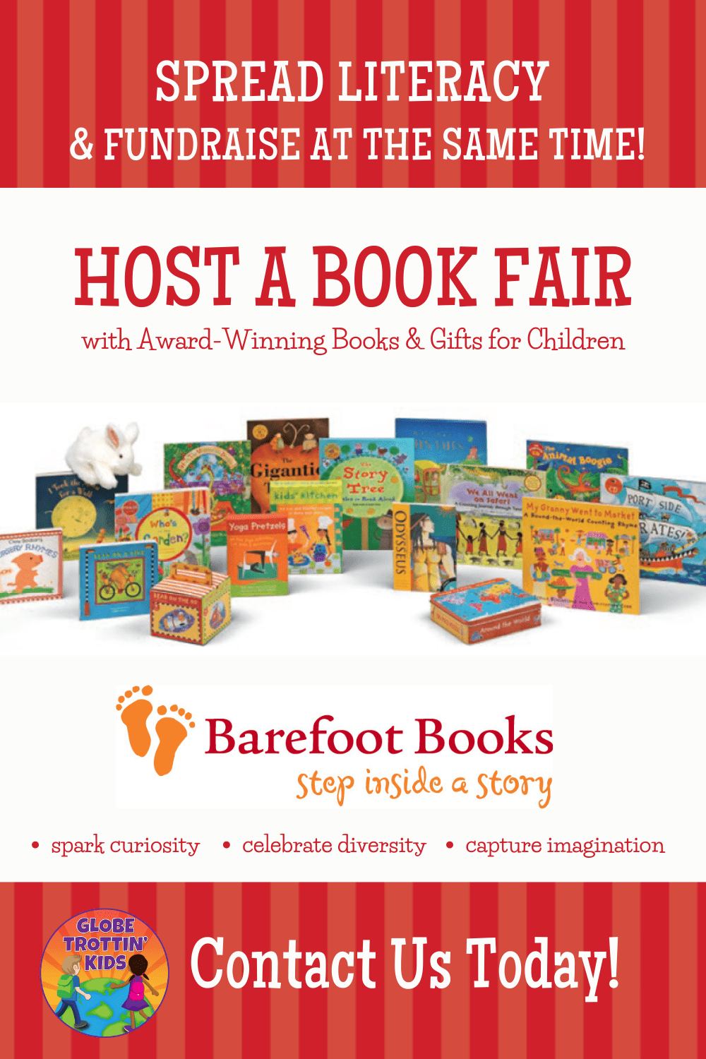 Barefoot Books Fundraiser for Schools & Organizations - Globe Trottin' Kids
