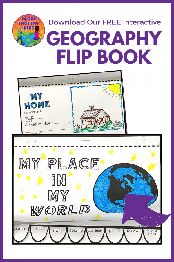 Download a Free Interactive Me on a Map Flip Book Today