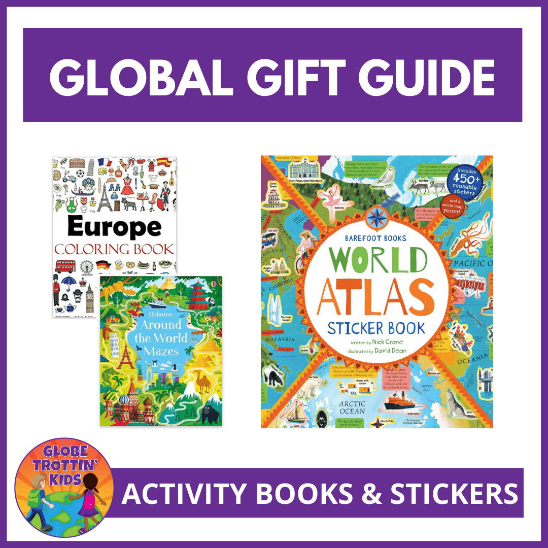 Global Gifts: Activity Books & Stickers - Globe Trottin' Kids