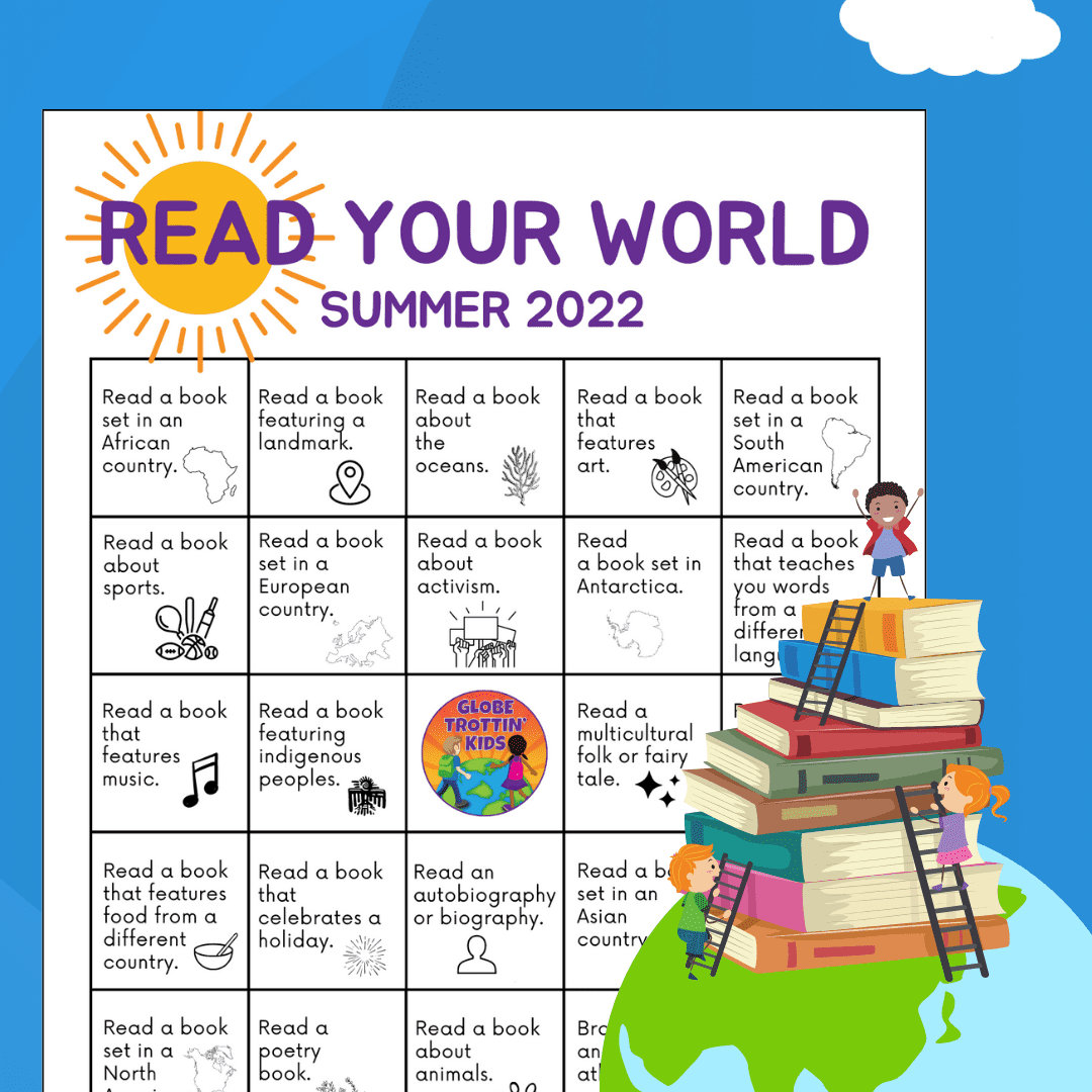Summer Reading Menu | Globe Trottin' Kids