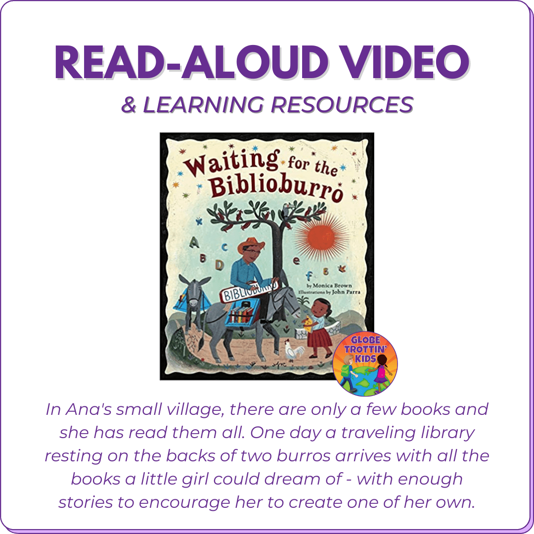 Waiting for the Biblioburro Read-Aloud Video and Resources - Globe ...