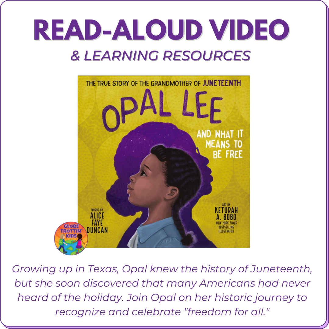 Opal Lee and What It Means to Be Free Read-Aloud Video
