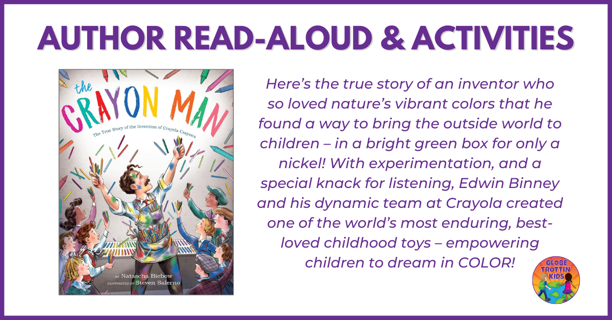 The Crayon Man Read-Aloud & Activities