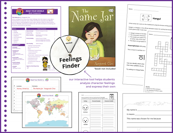 The Name Jar Book Companion - Globe Trottin' Kids