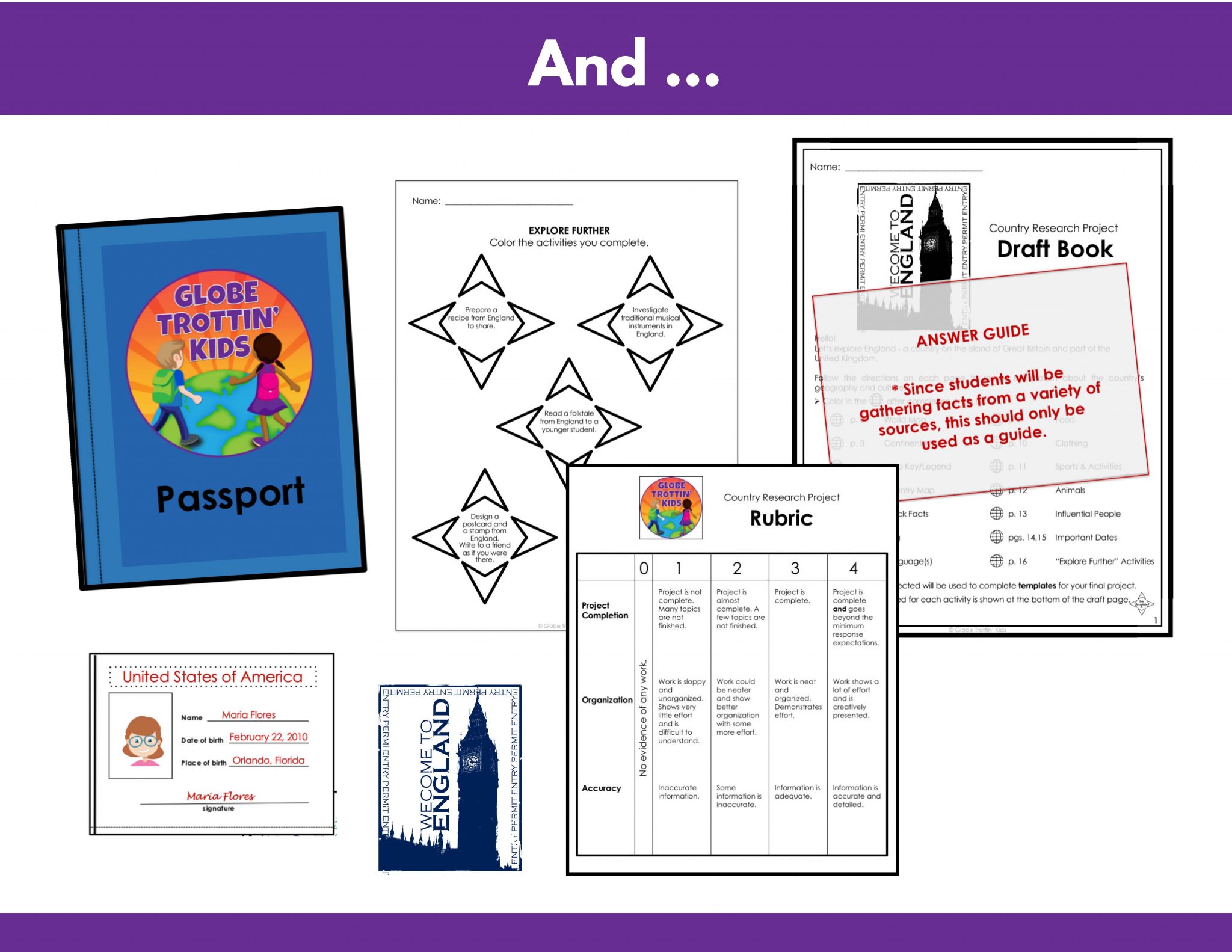 England Research Project - Globe Trottin' Kids