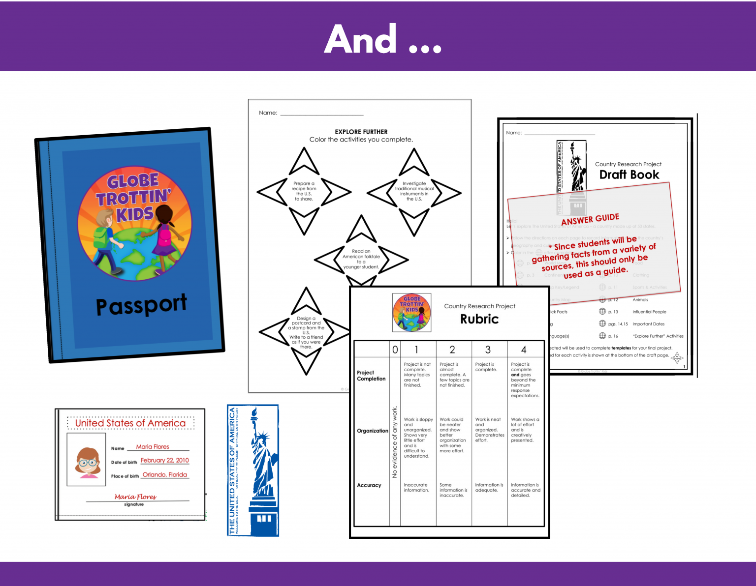 United States Research Project - Globe Trottin' Kids