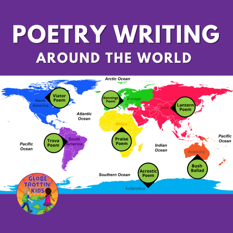 Poetry Writing Around the World - Globe Trottin' Kids