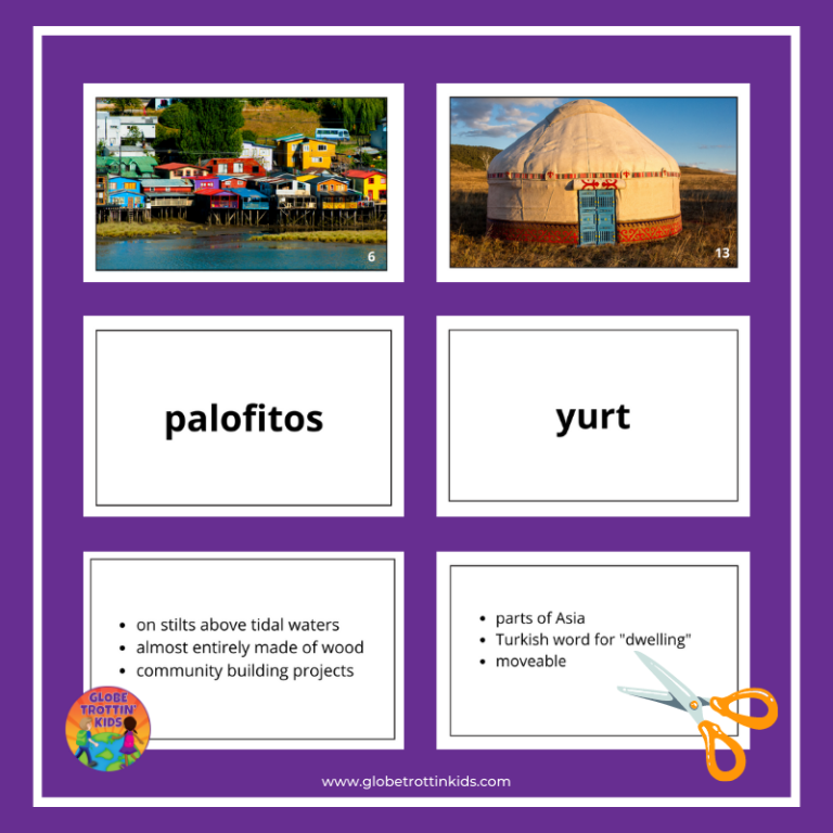 Houses of the World - Globe Trottin' Kids