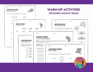 Poetry Writing Around the World - Globe Trottin' Kids