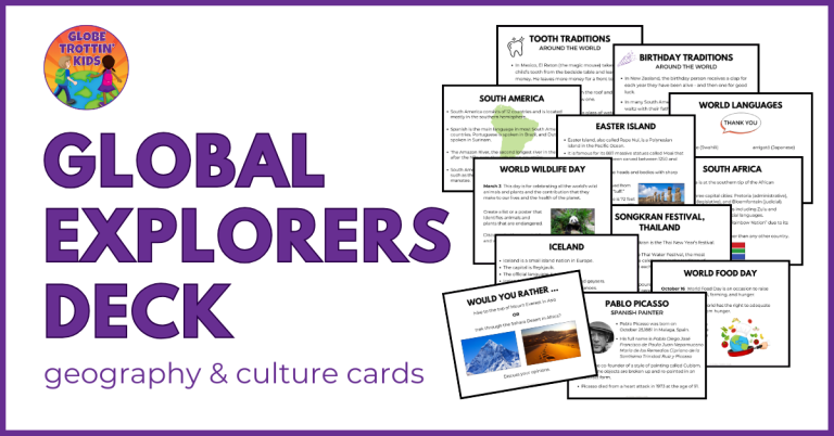 Global Explorers Deck - Globe Trottin' Kids